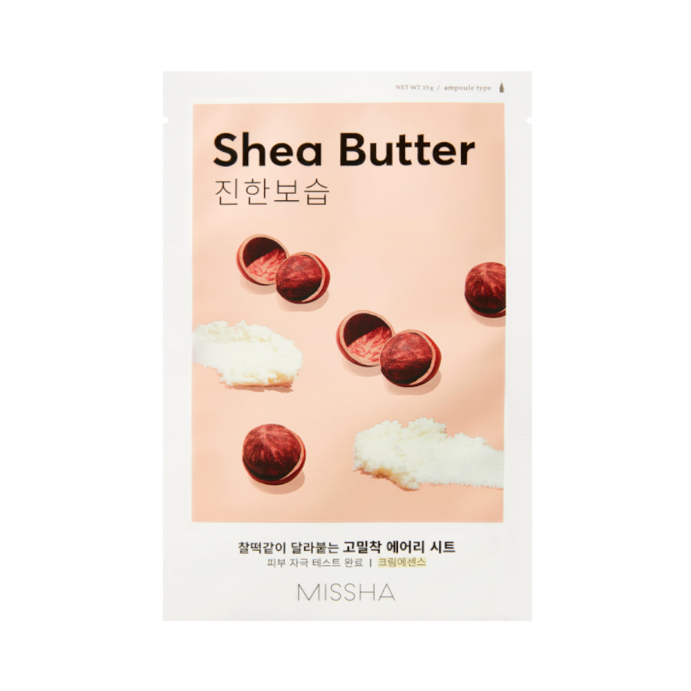 Missha Airy Fit Sheet Mask Shea Butter (1Pc) – Fabula Australia